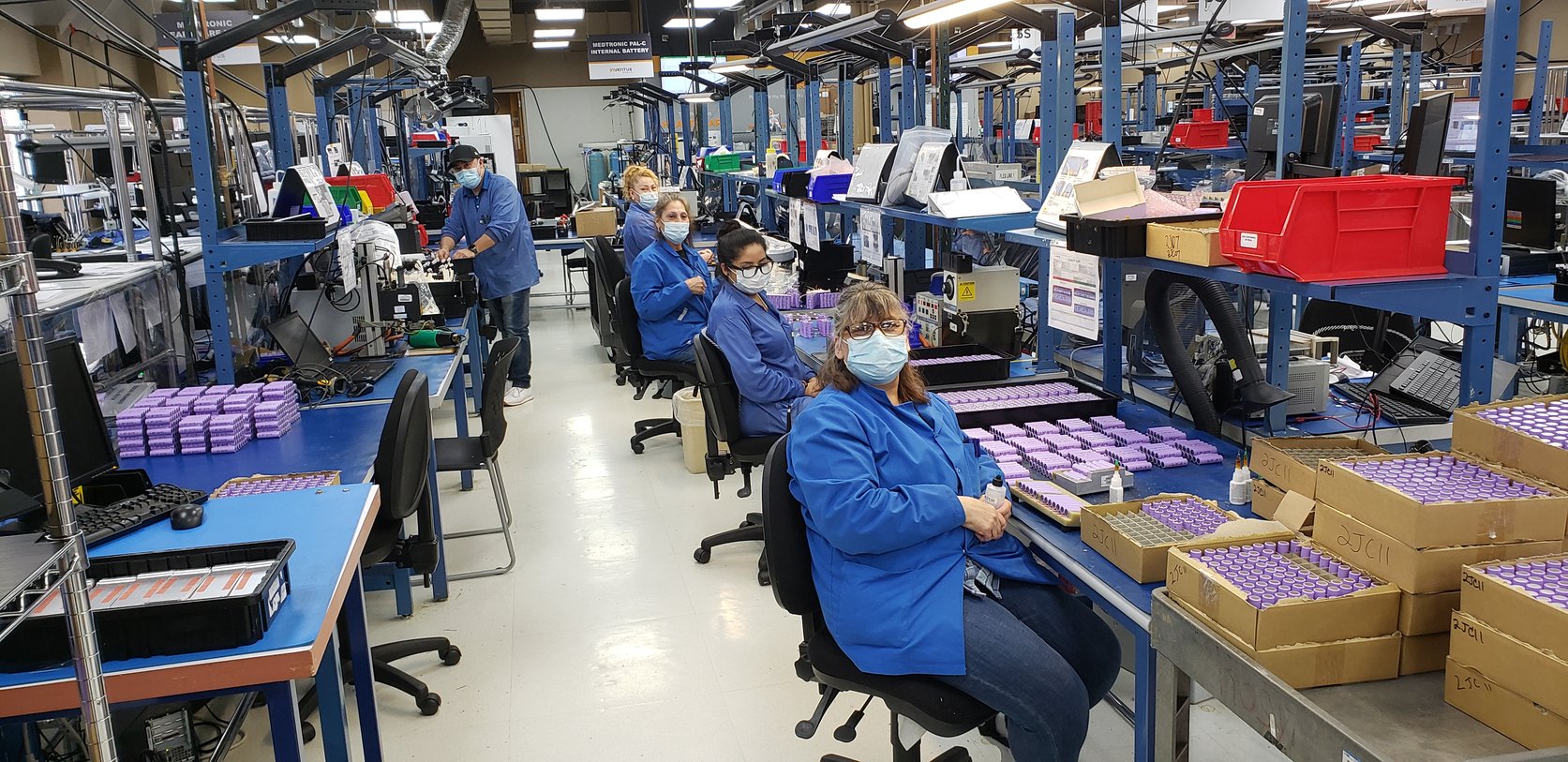 Inventus Power Employees Supporting the Fight Against COVID-19