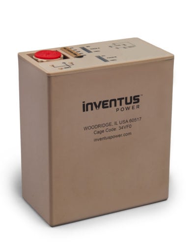 Inventus Power Enhances Military Portfolio With BB-2590 Battery