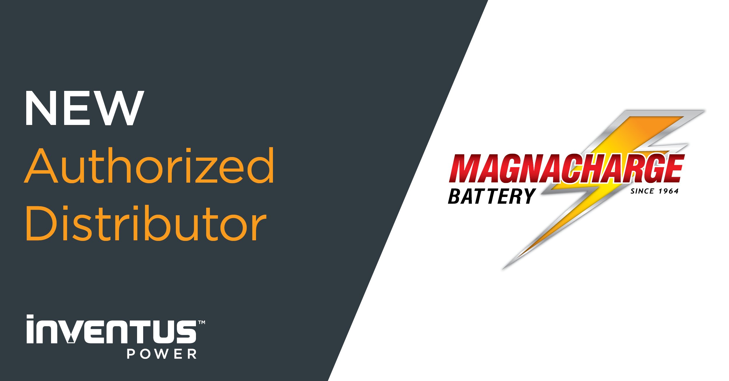 Inventus Power & Magnacharge Announce Distribution Sales Partnership