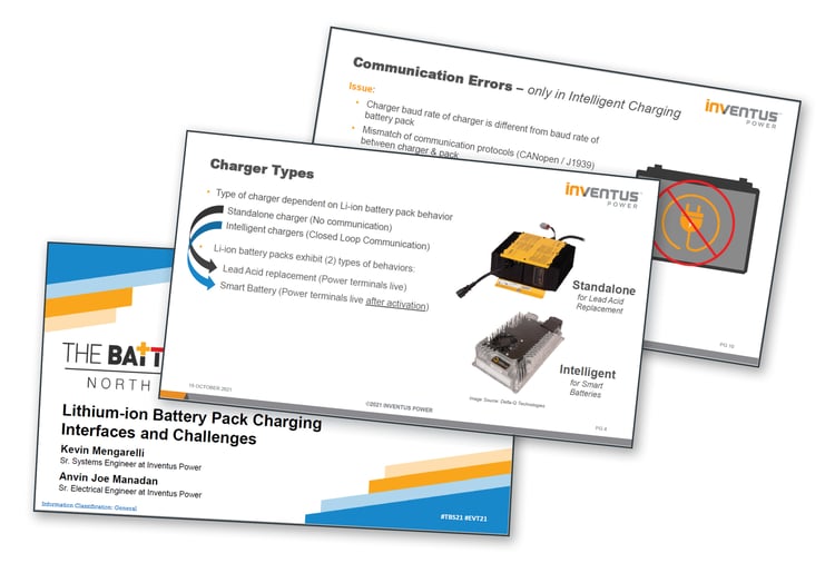 Highlights from The Battery Show 2021 | Inventus Power