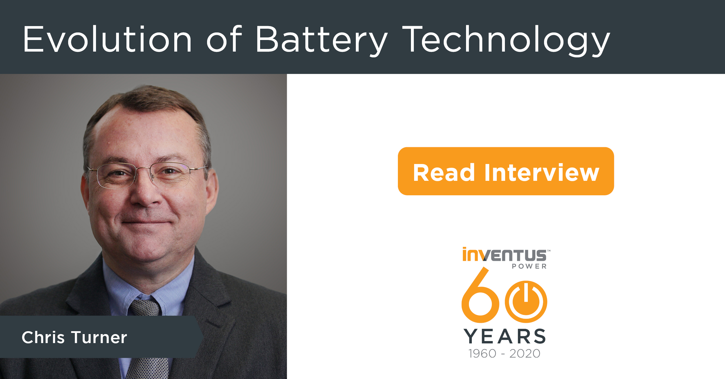 Evolution of Battery Technology - Inventus Power Staff Interview