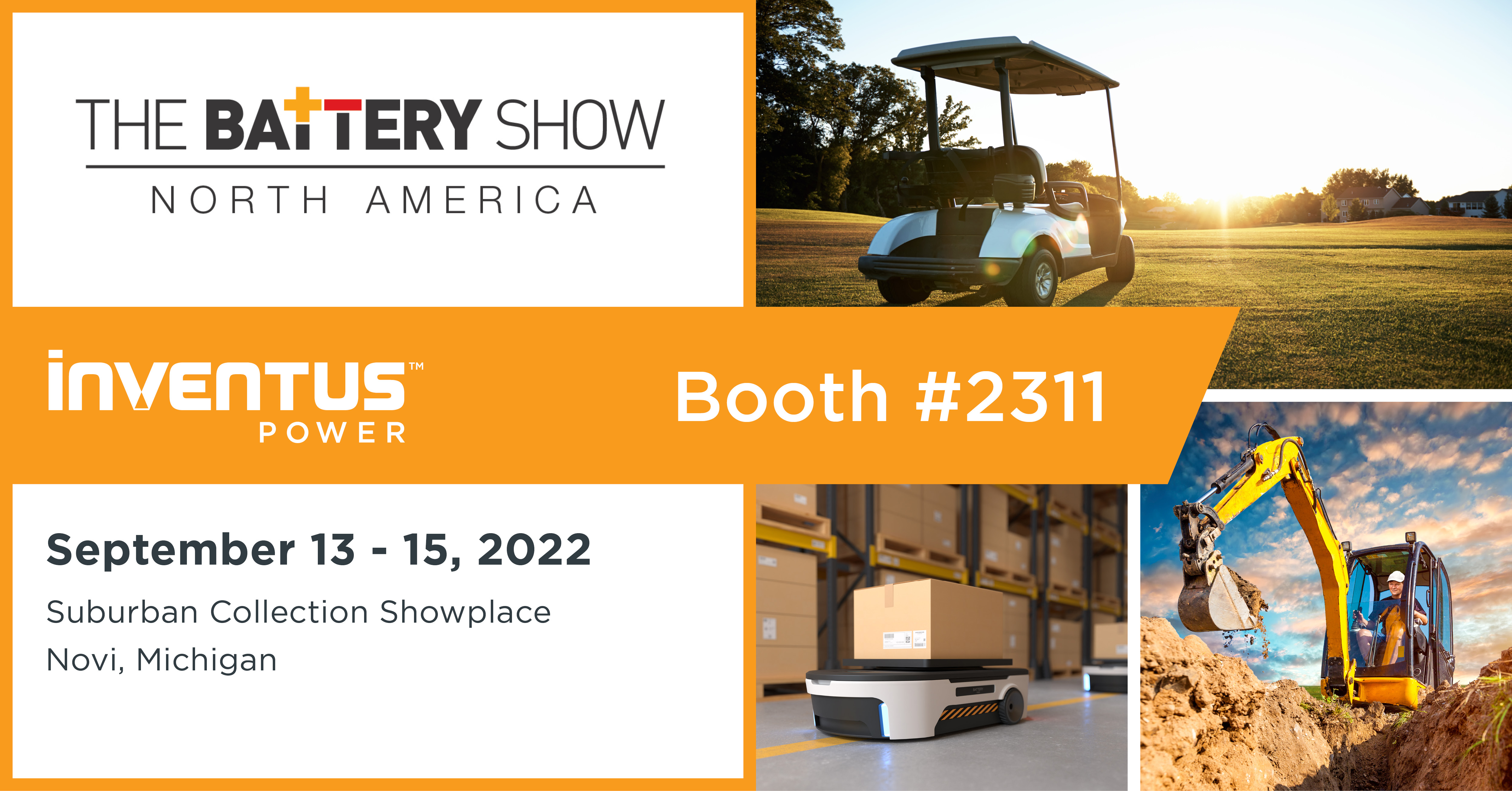 The Battery Show 2022 | Inventus Power